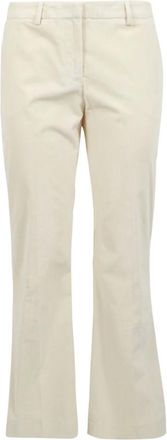 Pantaloni Torino Femme, Pantalons, Blanc, Taille: 40 FR Slim-fit Pantalons