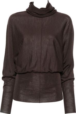 SOEUR Rollkragenpullover - Braun