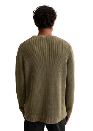 Marc O'Polo Denim Rundhalspullover loose fit mit speziellem Farbeffekt