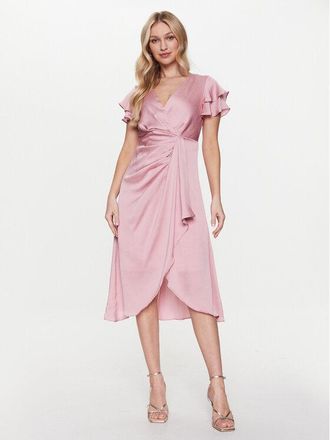 DKNY Coctailkleid DD2KM406 Rosa Regular Fit