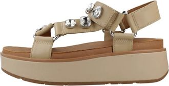 FitFlop Femme, Chaussures, Beige, Taille: 38 EU Gen-FF Max Ultra-Jewel Back-Strap Sandales