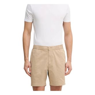 Lacoste Shorts en coton stretch coupe regular - Homme - Shorts - Beige - Taille: 2XL