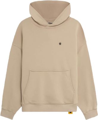 A Paper Kid Hoodie mit Logo - Nude
