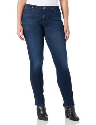 7 For All Mankind Kimmie Straight Slim Illusion Opulent