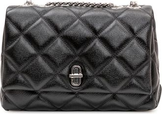 Marc Jacobs Femme, Sacs, Noir, Taille: ONE Size Le sac port&eacute; &eacute;paule convertible fin et matelass&eacute; Dual