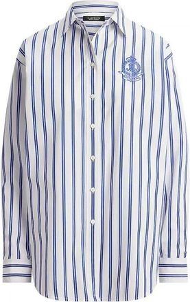 Ralph Lauren Femme, Blouses et Chemises, Bleu, Taille: 38 FR Shirt