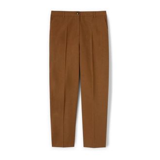 Motivi Regular-Hose aus Lyocell-Mischung - - Trousers - Damen - Braun - XS