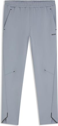 BOSS Herren Hicon Active Schnell trocknende Hose mit reflektierendem Logo Dunkelgrau XL