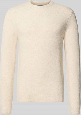 Premium by Jack & Jones Regular Fit Strickpullover aus elastischem Woll-Mix