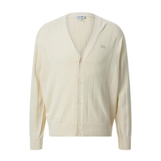Lacoste Herren, Strickwaren, Wei&szlig;, 2XLGr&ouml;&szlig;e