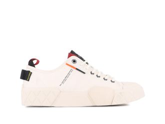 Palladium Unisex Ace City Shell Lo Sneaker, Cream White, 35.5 EU