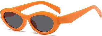 Generic Lunettes De Soleil Dext&eacute;rieur &Agrave; Petite Monture For Hommes, Conduite For Femmes, Vacances(Orange)