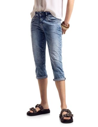 Street One Damen A377998 Jeans Slim Leg, Light Blue Random, 30W / 22L