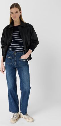 Gerard Darel Jean droit &agrave; mors dor&eacute;s - ARLINA - Jeans