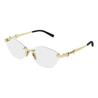 Gucci Cat-Eye Optische Fassung - - Accessories - Damen - Gelb - 59 MM