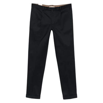 BRIGLIA 1949 Homme, Pantalons, Bleu, Taille: M Bg21 Pleated Pantalons