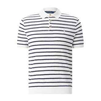 Polo Ralph Lauren Homme, Pulls, Blanc, Taille: L Maille ras du cou