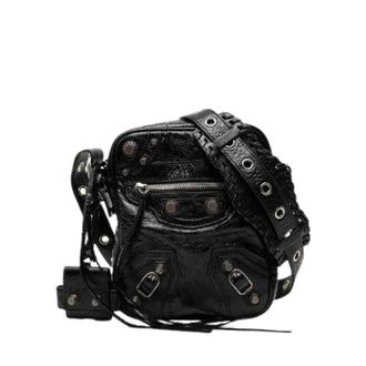 Balenciaga Pre-owned Le Cagole Leder Schultertasche - - Pre-owned - Damen - Schwarzk - ONE SIZE