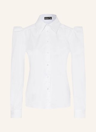 van Laack Van Laack Hemdbluse Vl-Livia-Xx Mit Abnehmbarer Schluppe weiss