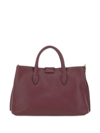 Gianni Chiarini sac à main en cuir texturé - Rouge