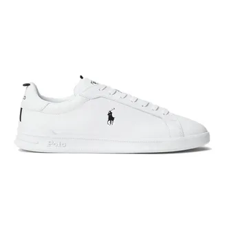 Polo Ralph Lauren Heritage Court II Leder-Sneakers - - Shoes - Herren - Wei&szlig; - 41 EU
