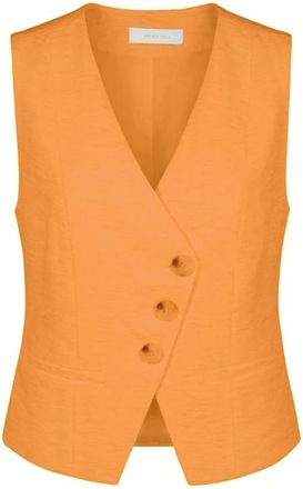 Am&eacute;lie & Am&eacute;lie Femme, Vestes, Orange, Taille: 46 FR Selena Gilet