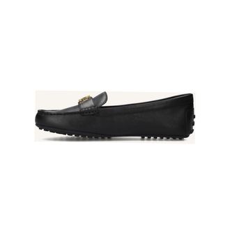 Ralph Lauren Femme, Chaussures, Noir, Taille: 38 1/2 EU Barnsbury Flats