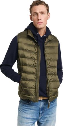 GANT Weste f&uuml;r Herren, Daunen-gef&uuml;llt (Gr&uuml;n)