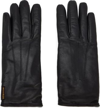 Moorer Femme, Accessoires, Noir, Taille: 7 IN Guanto Gloves