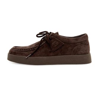 Cesare Gaspari Wildleder-Schn&uuml;rschuhe - - Shoes - Damen - Braun - 41 EU