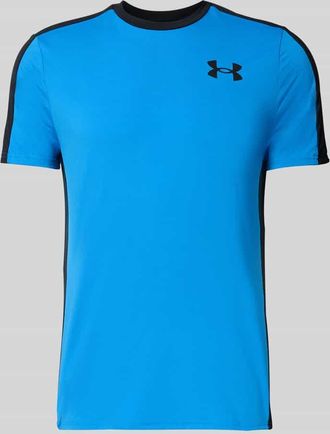 Under Armour T-Shirt mit geripptem Rundhalsausschnitt