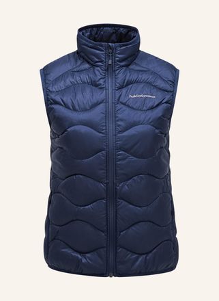 Peak Performance W Helium Down Vest Steppweste blau