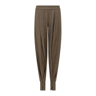Andamane Femme, Pantalons, Brun, Taille: 40 FR Tapered Pantalons
