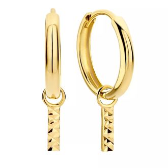 Isabel Bernard Ohrringe - Rivoli Laura 14 karat hoop earrings - Gr. unisize - in Gold - f&uuml;r Damen