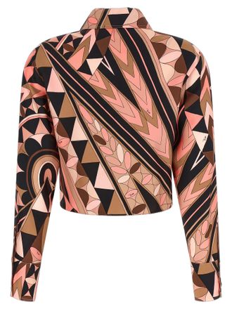 Emilio Pucci Womens Multicolor Silk Blouse