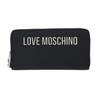 Love Moschino Gro&szlig;e Geldb&ouml;rse - - Accessories - Damen - Schwarzk - ONE SIZE
