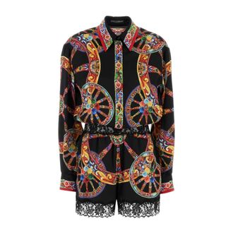 Dolce & Gabbana Damen, Jumpsuits & Playsuits, Mehrfarbig, SGr&ouml;&szlig;e