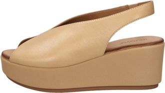 Inuovo Inuovo, Femme, Chaussures, Brun, Taille: 39 EU Sandali Zeppa