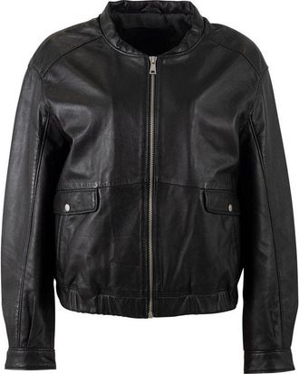 Mauritius Lederjacke MWThilda Bomberjacke im Oversize Fit