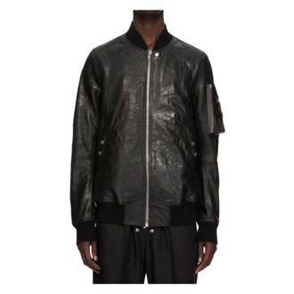 Rick Owens Homme, Vestes, Noir, Taille: XL Classic Flight