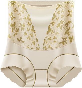 Generic Culotte sans Couture Femme Culotte Femme sans Couture Culotte Femme De Classique Crotch Soie Taille Mi-Haute Seamless Confort Respirant Basique &Eacute;l&eacute;gan