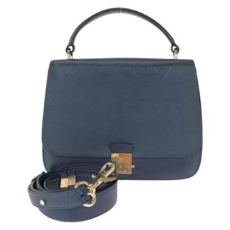 Michael Kors Sac 2way en cuir Pre-owned - Femme - Pre-owned - Bleu - Taille: ONE Size