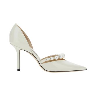 Jimmy Choo London Damen, Schuhe, Wei&szlig;, 37 1/2 EUGr&ouml;&szlig;e