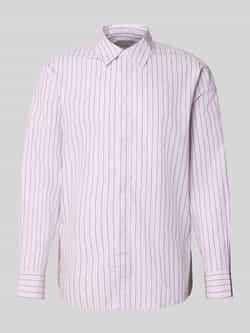 Calvin Klein Freizeithemd mit verdeckter Knopfleiste