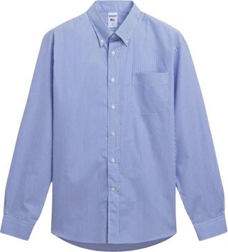 Sebago Homme, Chemises, Bleu, Taille: XL Sheepscot Classic Shirt