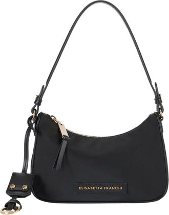 Elisabetta Franchi Femme, Sacs, Noir, Taille: ONE Size Sac bandouli&egrave;re