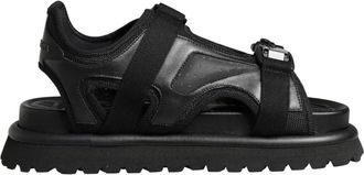 Dolce & Gabbana Homme, Chaussures, Noir, Taille: 40 EU Sandales Chaussures
