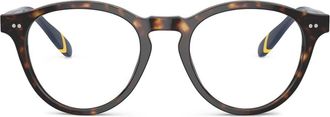 Polo Ralph Lauren Brille mit rundem Gestell - Braun