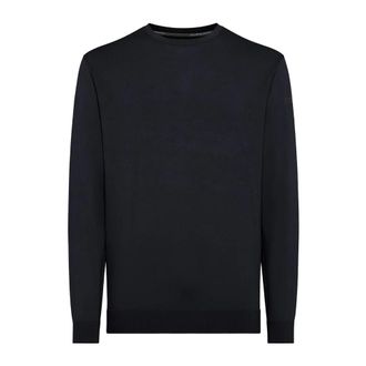 Roberto Ricci Design Maxell Rundstrick - - Knitwear - Herren - Blau - S
