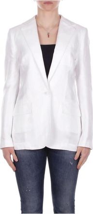 Ralph Lauren Femme, Vestes, Blanc, Taille: 36 FR Ralph Lauren Vestes